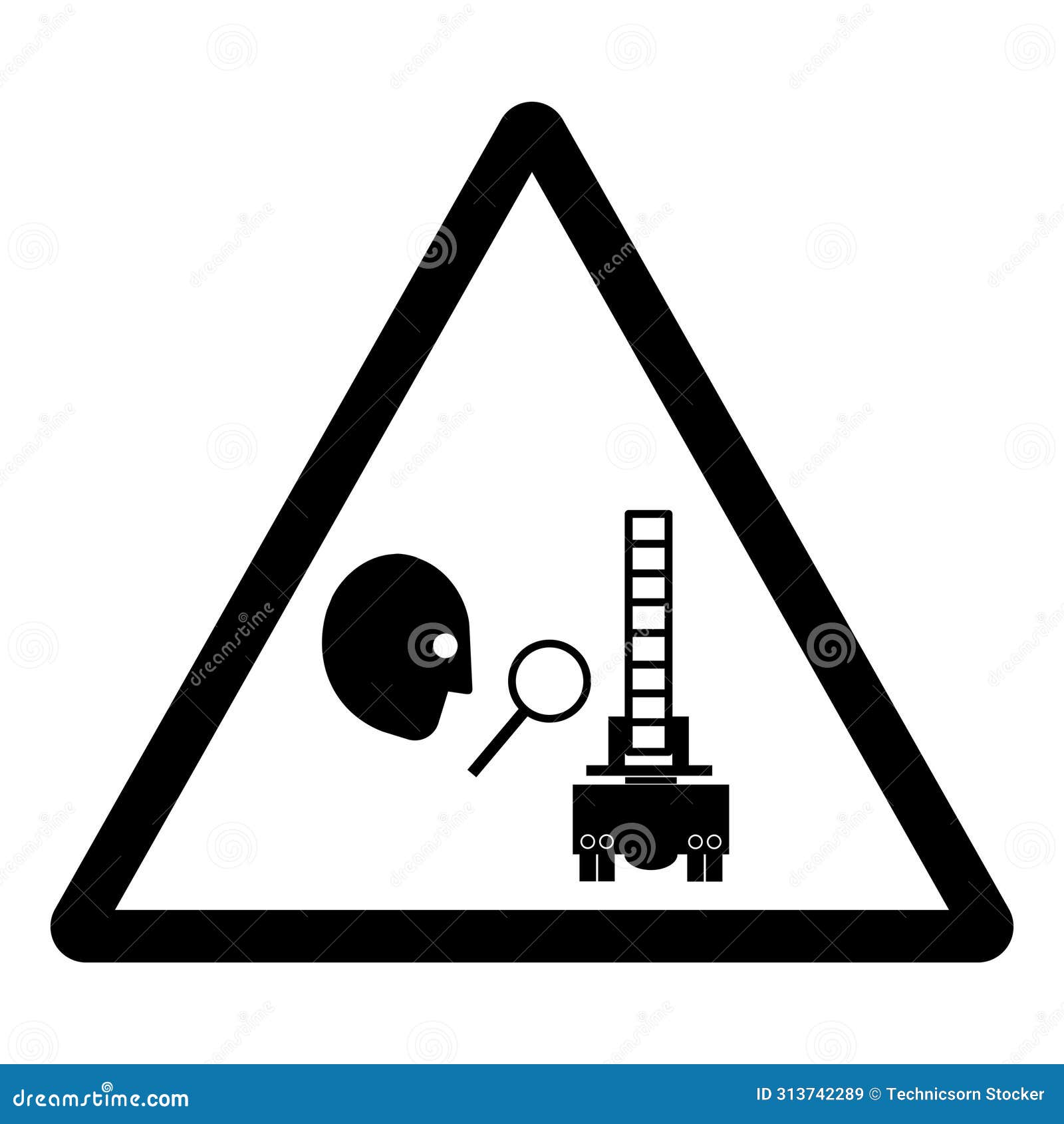 Inspection Required Follow the Instructions Symbol Sign, Vector ...
