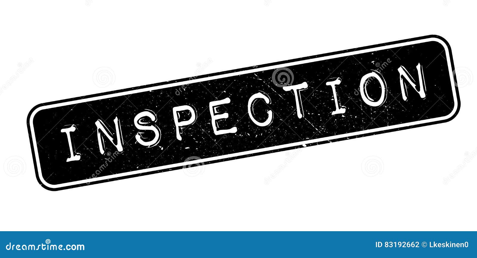 Inspection rubber stamp stock illustration. Illustration of header ...