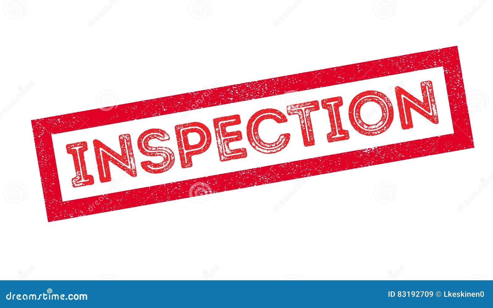 Inspection rubber stamp stock illustration. Illustration of scrutiny ...