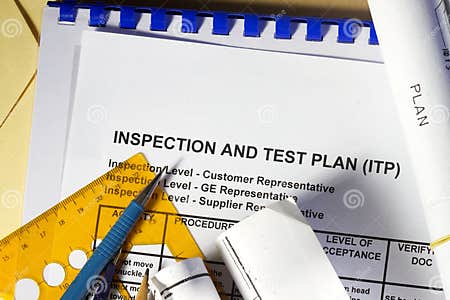 Inspection and test plan stock photo. Image of refinery - 24417844