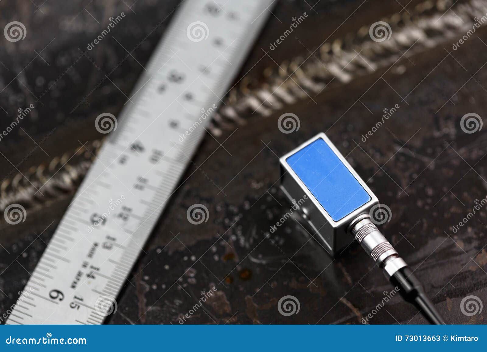 Angle Probe For Ultrasonic Test Equipment Stock Photography ...