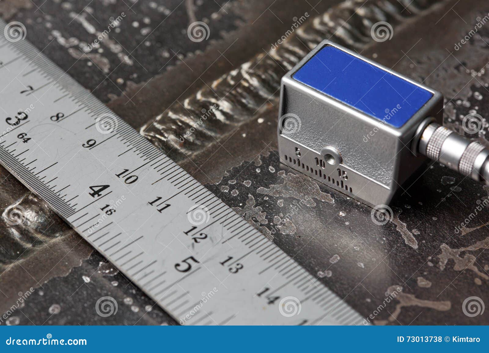 Angle Probe For Ultrasonic Test Equipment Stock Photography ...