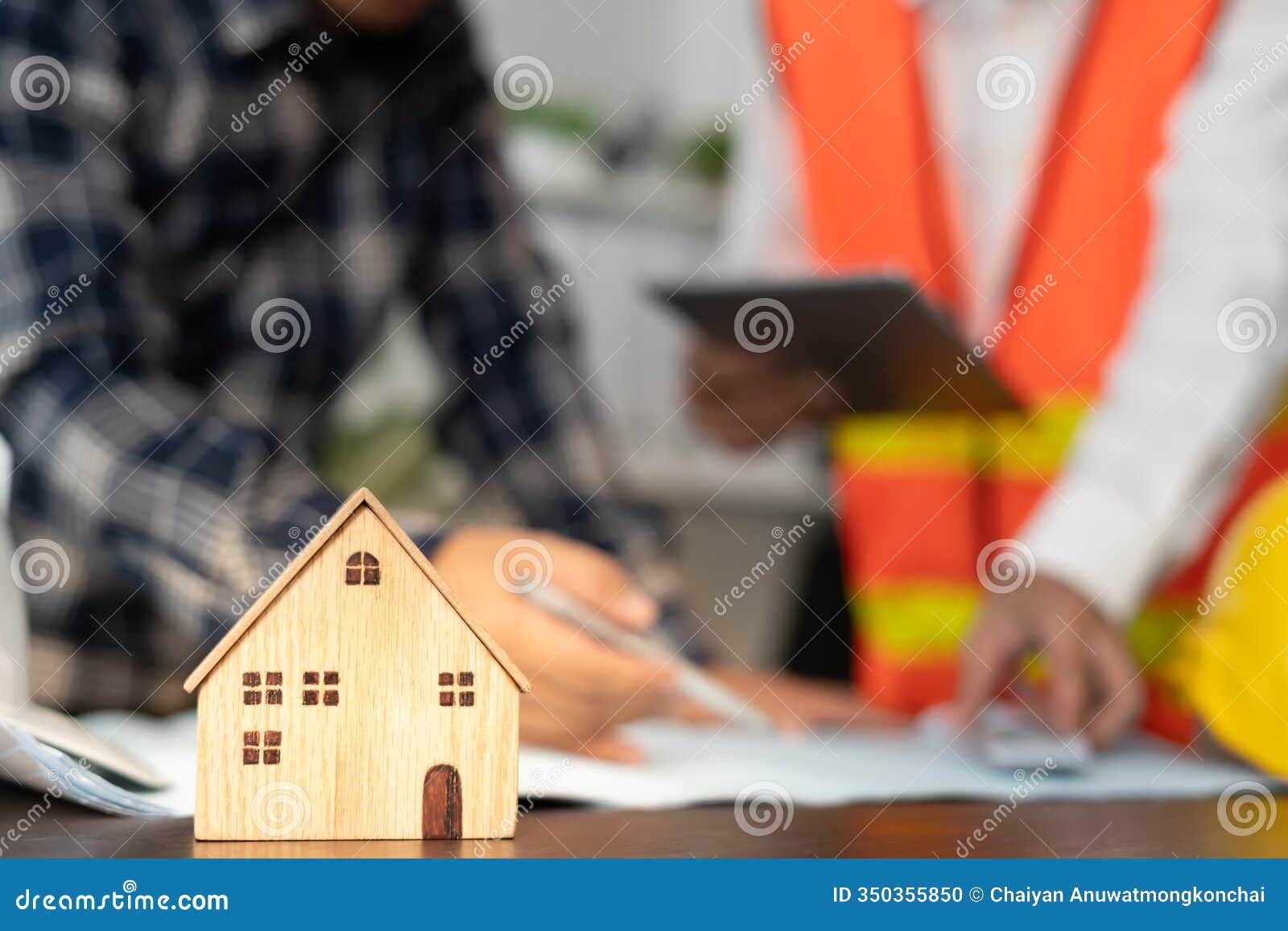 Inspector Or Engineer Is Inspecting Construction And Quality Assurance ...