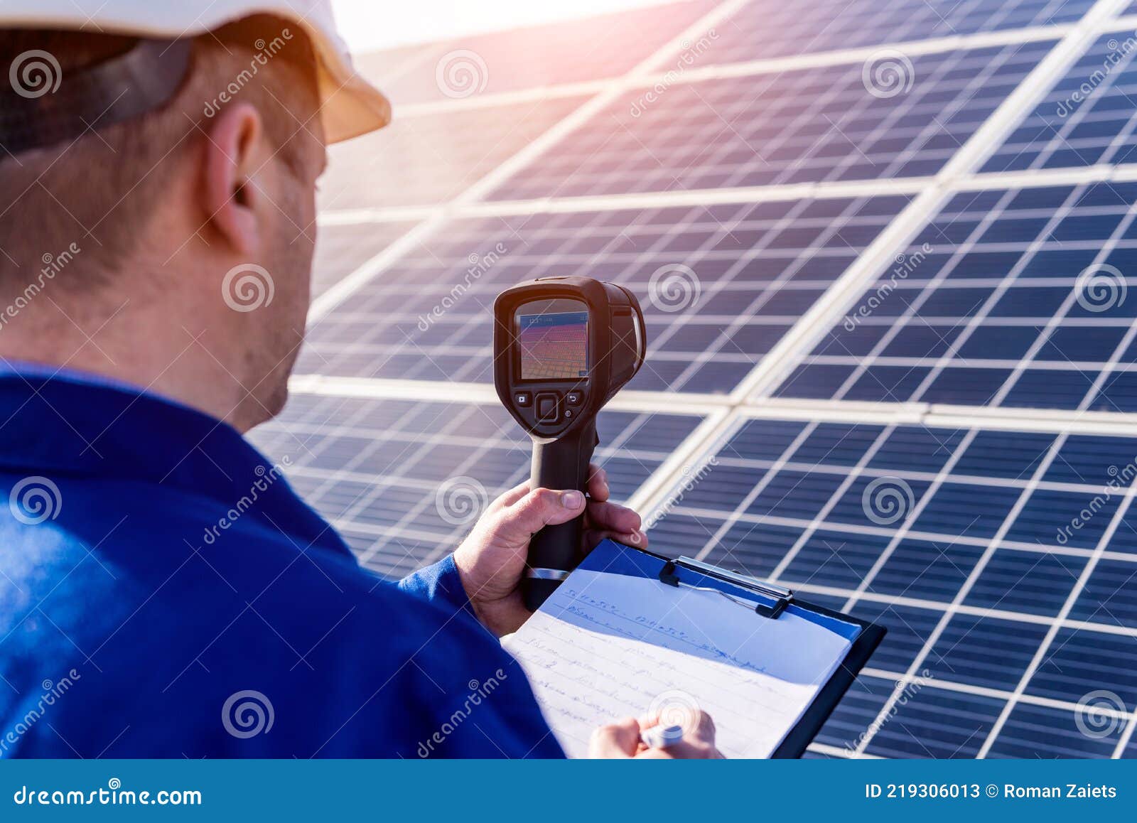 Inspector Examination of Photovoltaic Modules Using a Thermal Imaging ...