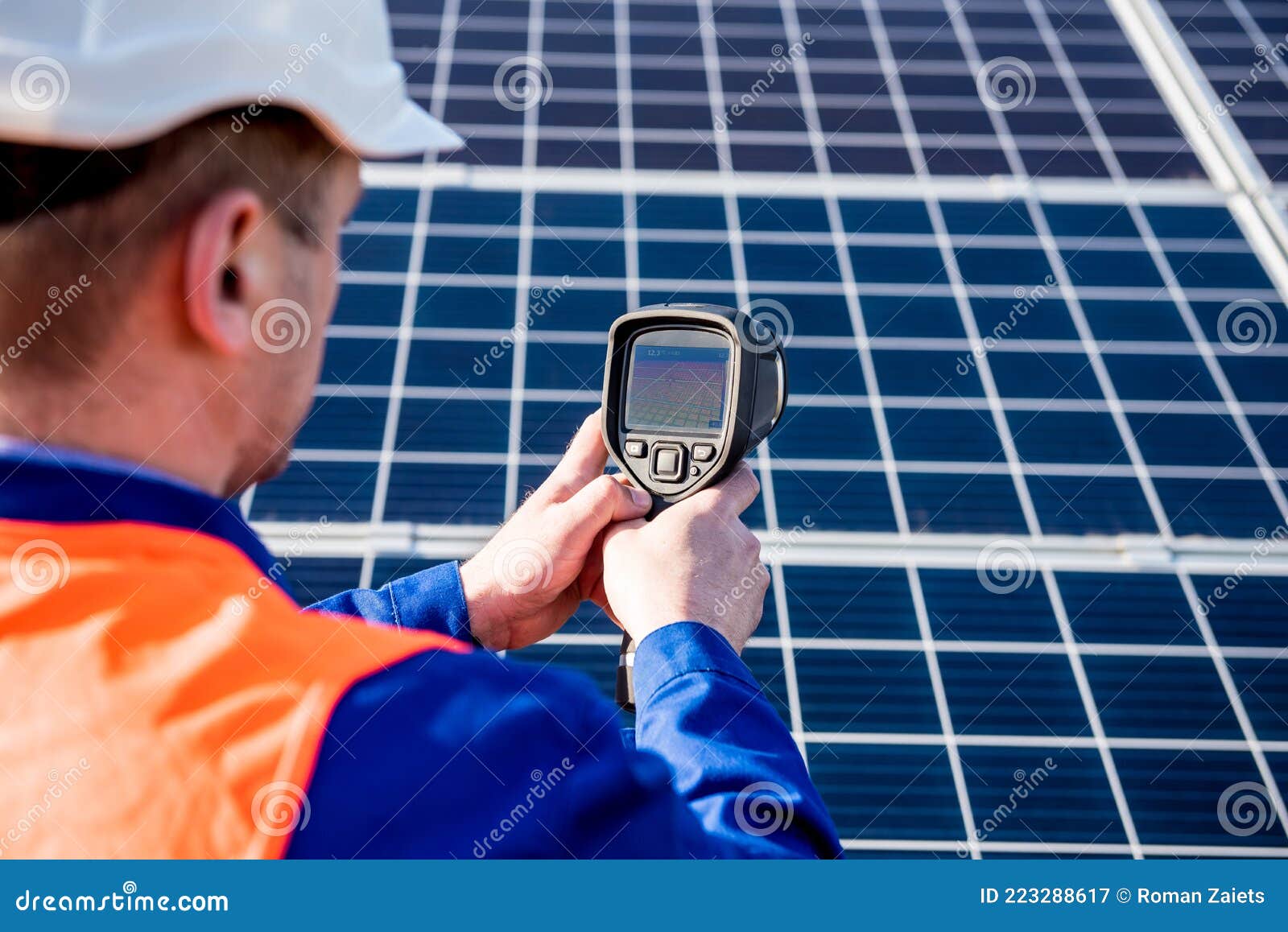 Inspector Examination of Photovoltaic Modules Using a Thermal Imaging ...