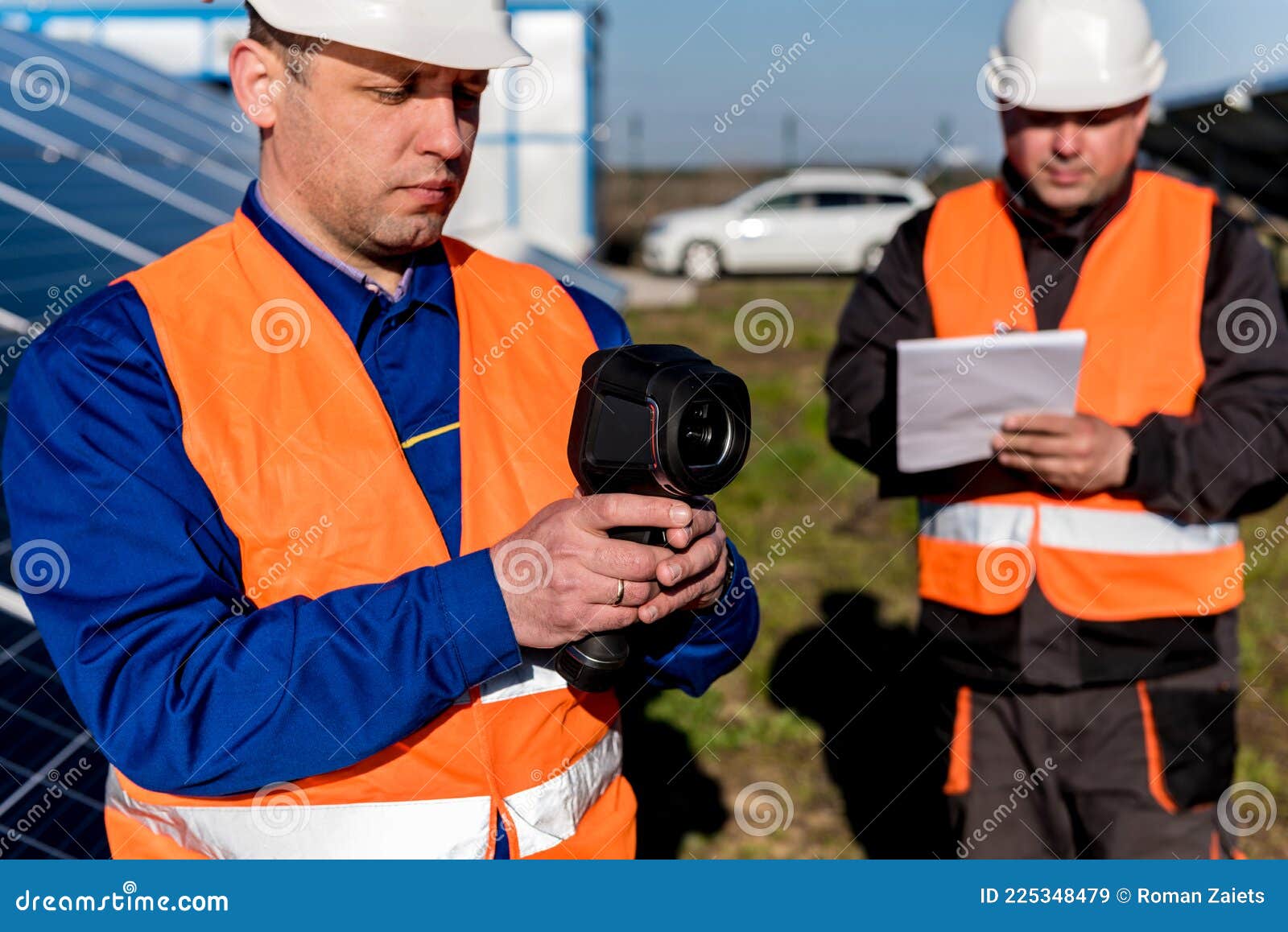 Inspector Examination of Photovoltaic Modules Using a Thermal Imaging ...
