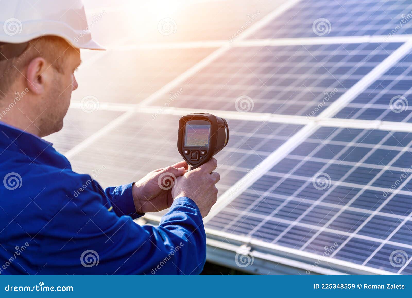 Inspector Examination of Photovoltaic Modules Using a Thermal Imaging ...