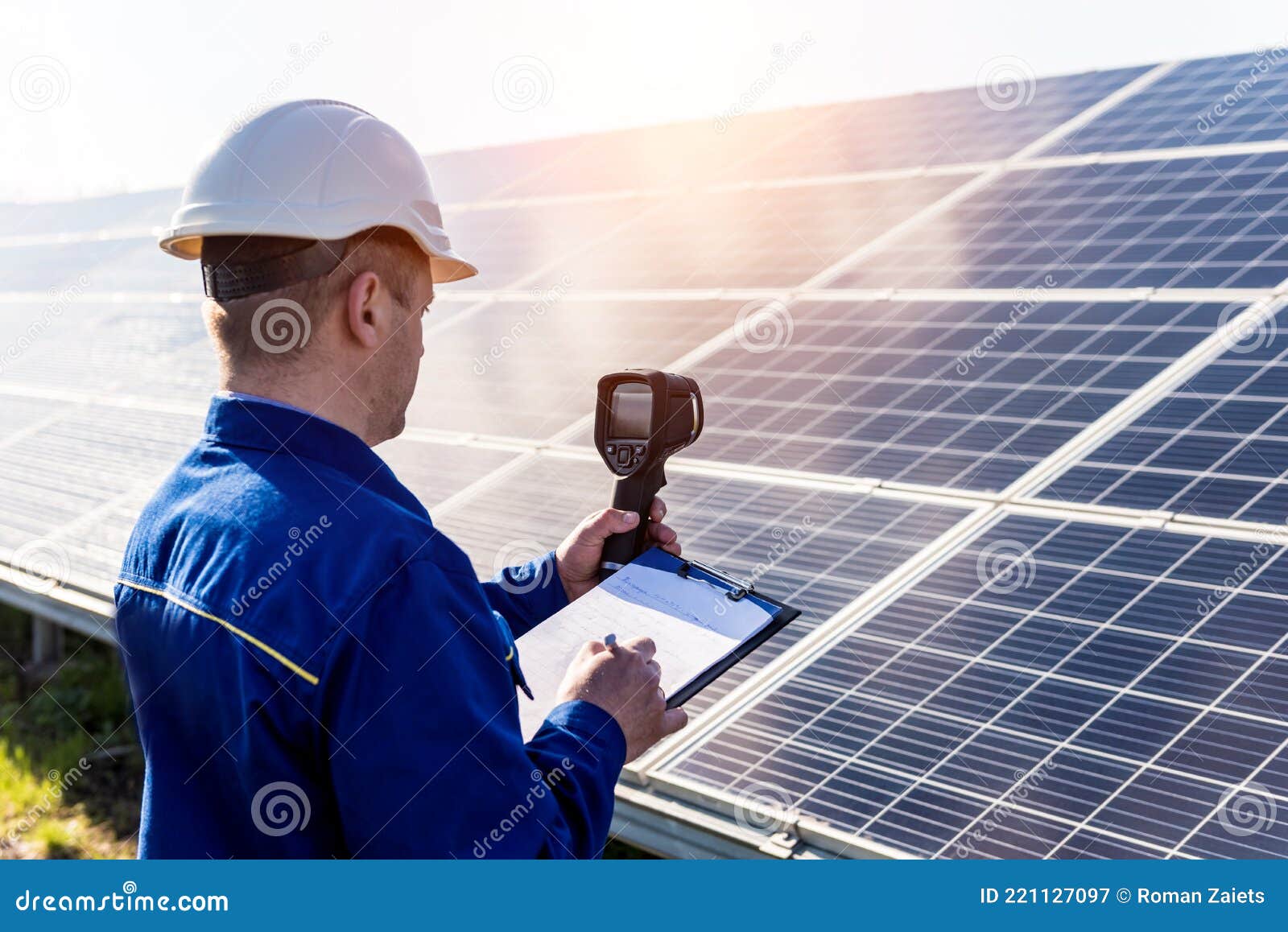 Inspector Examination of Photovoltaic Modules Using a Thermal Imaging ...