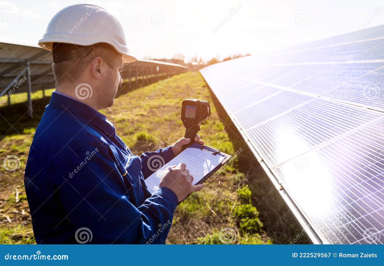 Inspector Examination of Photovoltaic Modules Using a Thermal Imaging ...