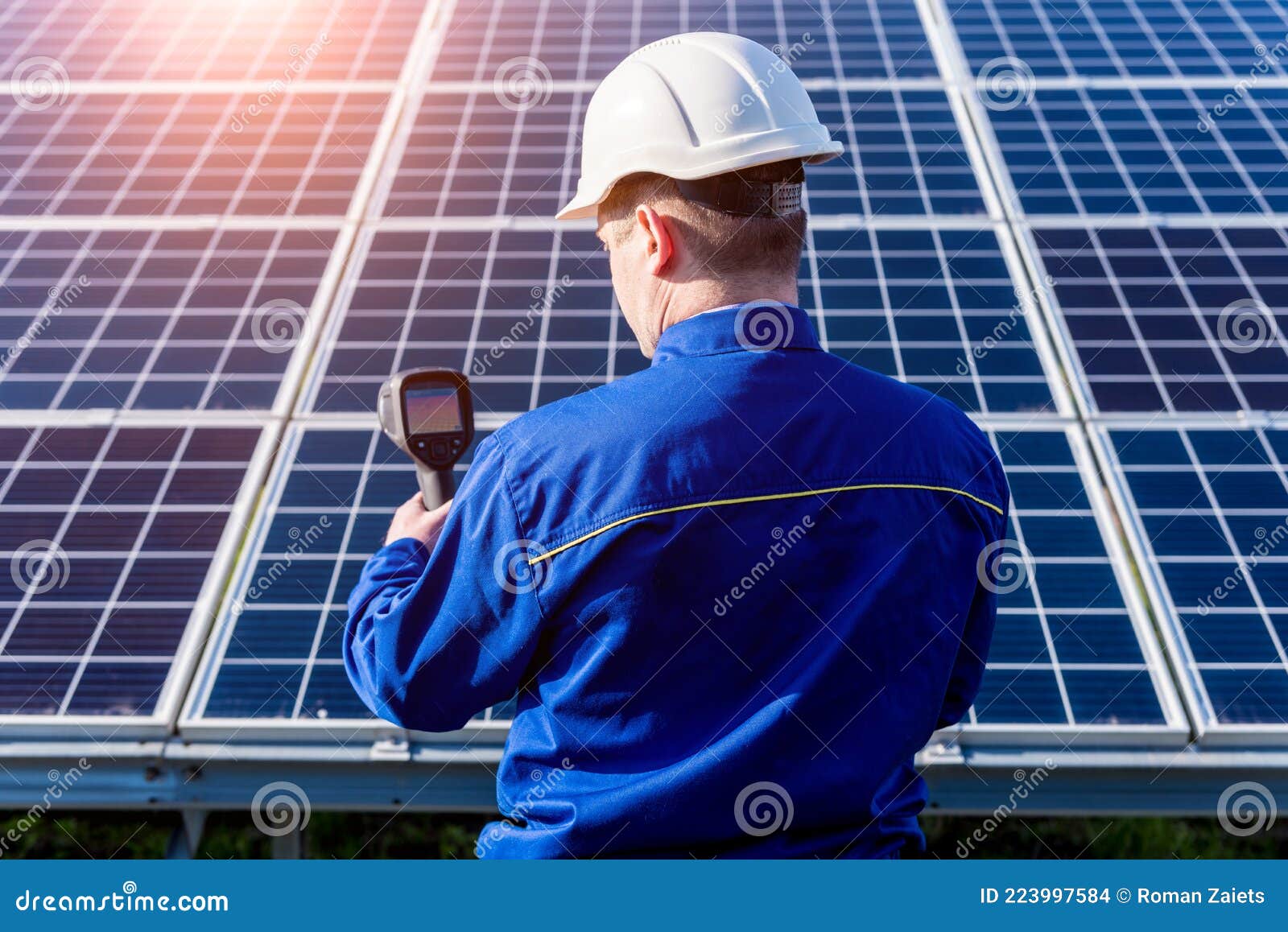 Inspector Examination of Photovoltaic Modules Using a Thermal Imaging ...