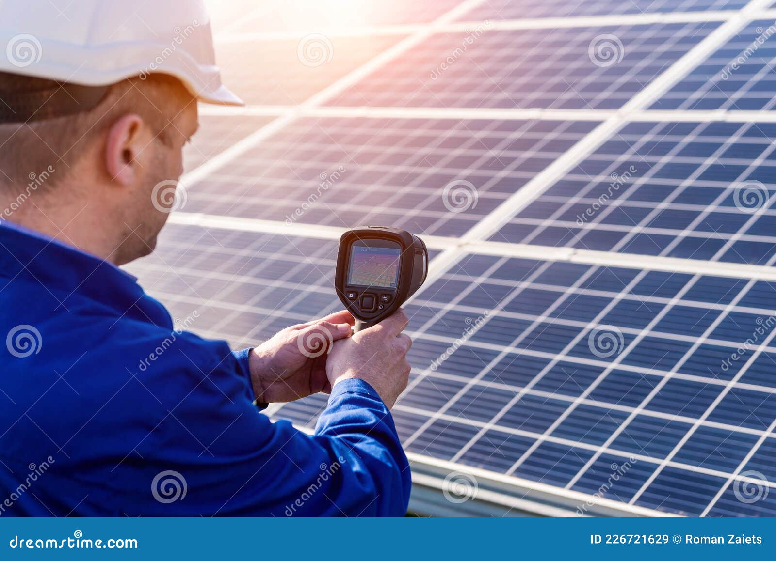 Inspector Examination of Photovoltaic Modules Using a Thermal Imaging ...