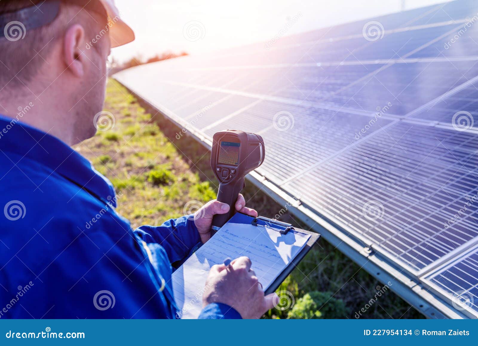 Inspector Examination of Photovoltaic Modules Using a Thermal Imaging ...