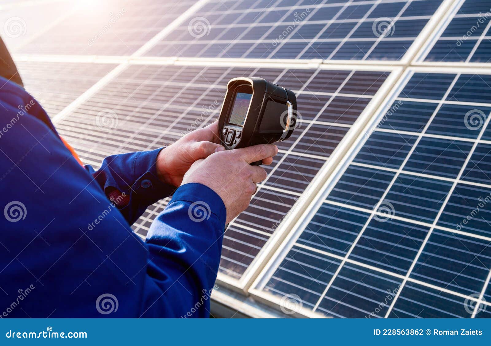 Inspector Examination of Photovoltaic Modules Using a Thermal Imaging ...