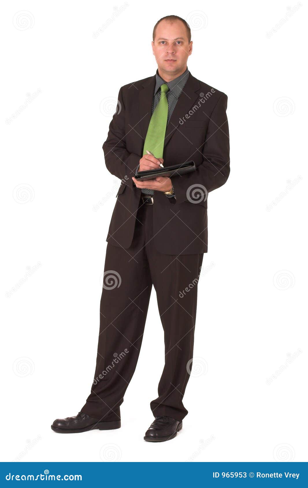 Inspector looking up stock image. Image of dress, stand - 965953