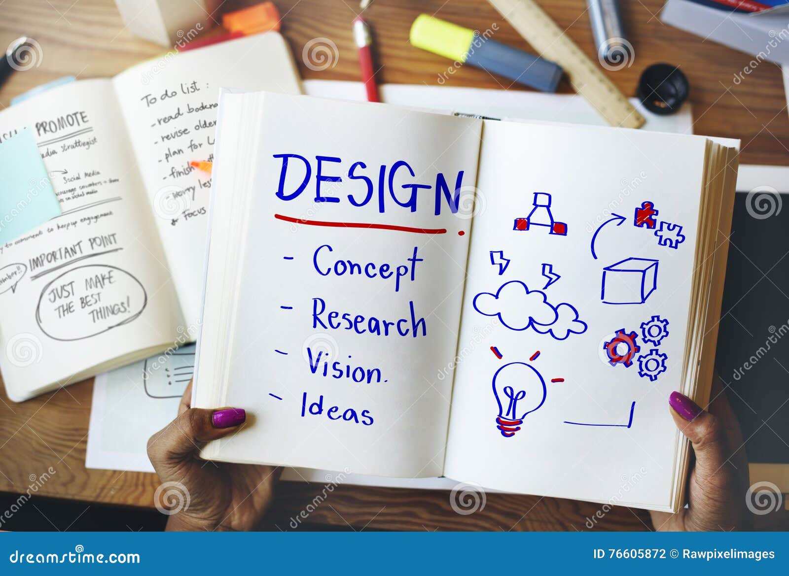 Design Creative Ideas Model Sketch Draft Concept Royalty-Free Stock ...