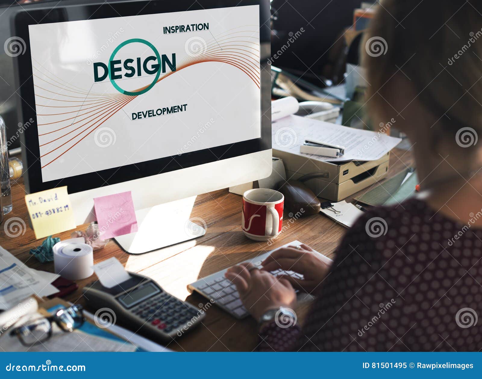 Inspiration Development Design Creative Thinking Concept Stock Image ...