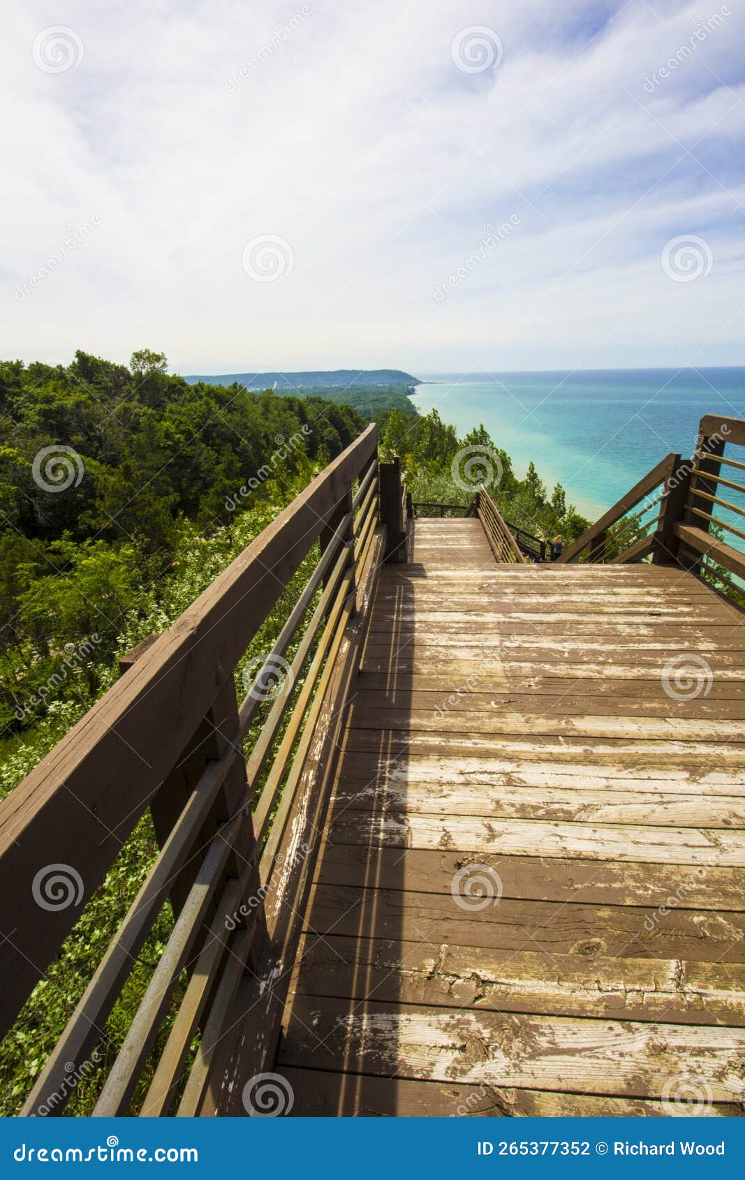 Inspiration Point, Arcadia Dunes, Michigan Stock Photo - Image of ...