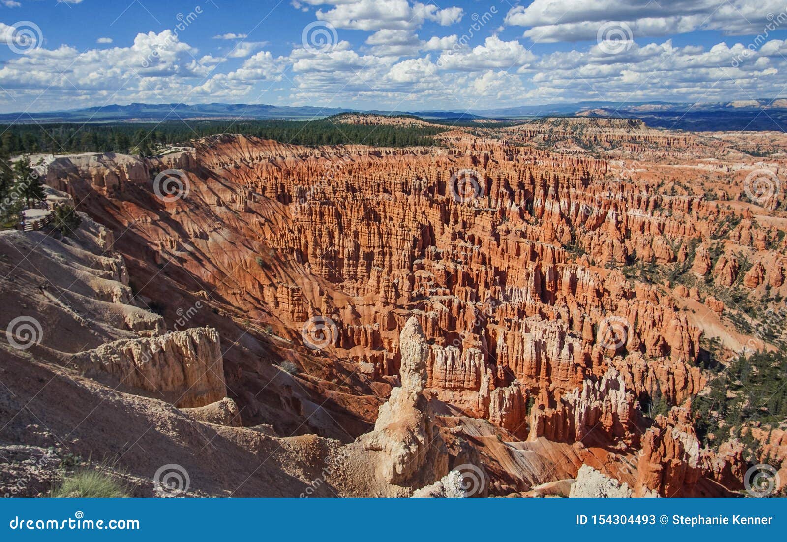 Inspiration Point in Bryce Canyon Stock Image - Image of inspiration ...