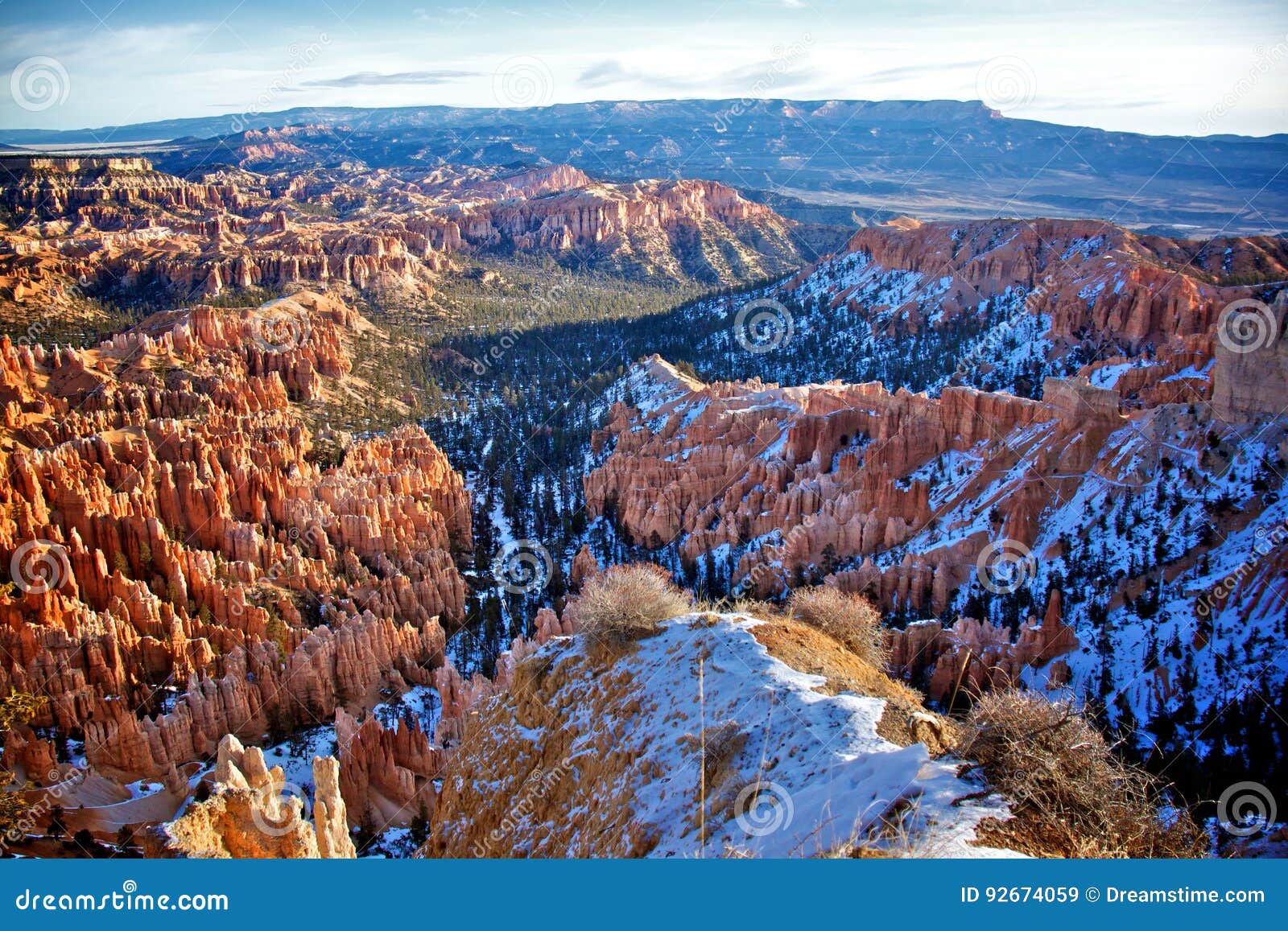 Inspiration Point Bryce Canyon UT Stock Image - Image of utah, canyon ...