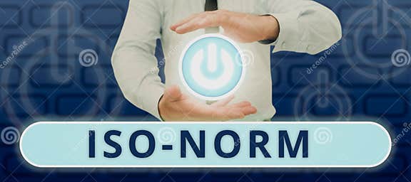 Inspiration Show Zeichen Iso Norm. Konzept, Das Eine Akzeptierte Norm ... Inspiration Show Zeichen Iso Norm. Konzept, Das Eine Akzeptierte Norm ...