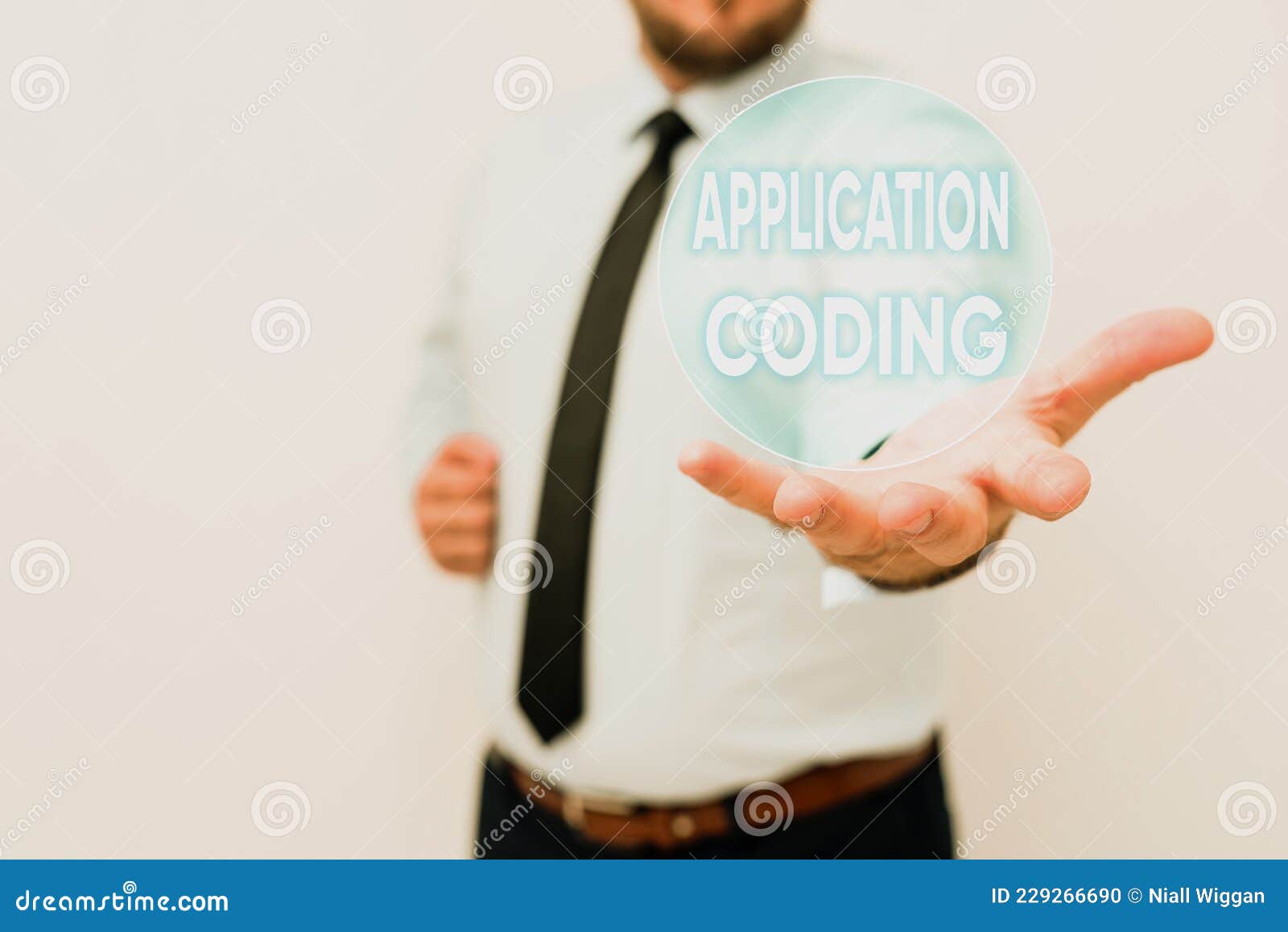 Conceptual Caption Application Coding. Business Showcase Process by ...