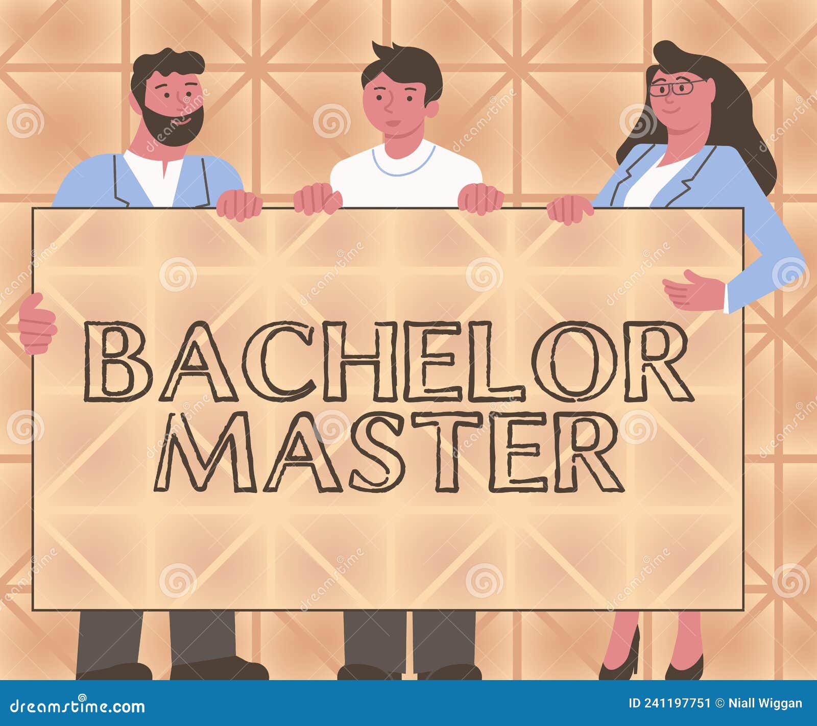 Inspiration Showing Sign Bachelor Master. Internet Concept an Advanced ...