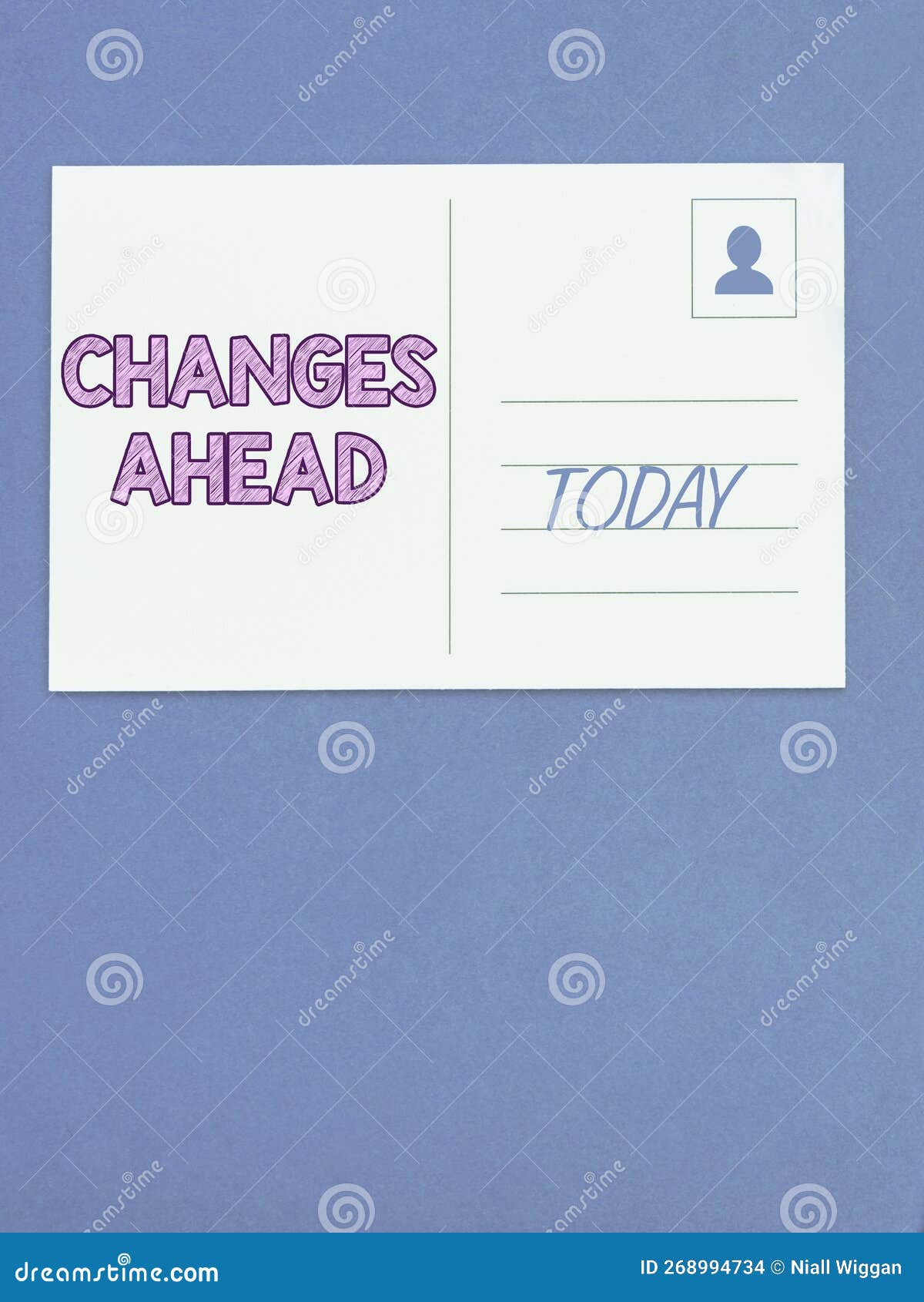 Inspiration Showing Sign Changes Ahead. Word Written on To Replace with ...