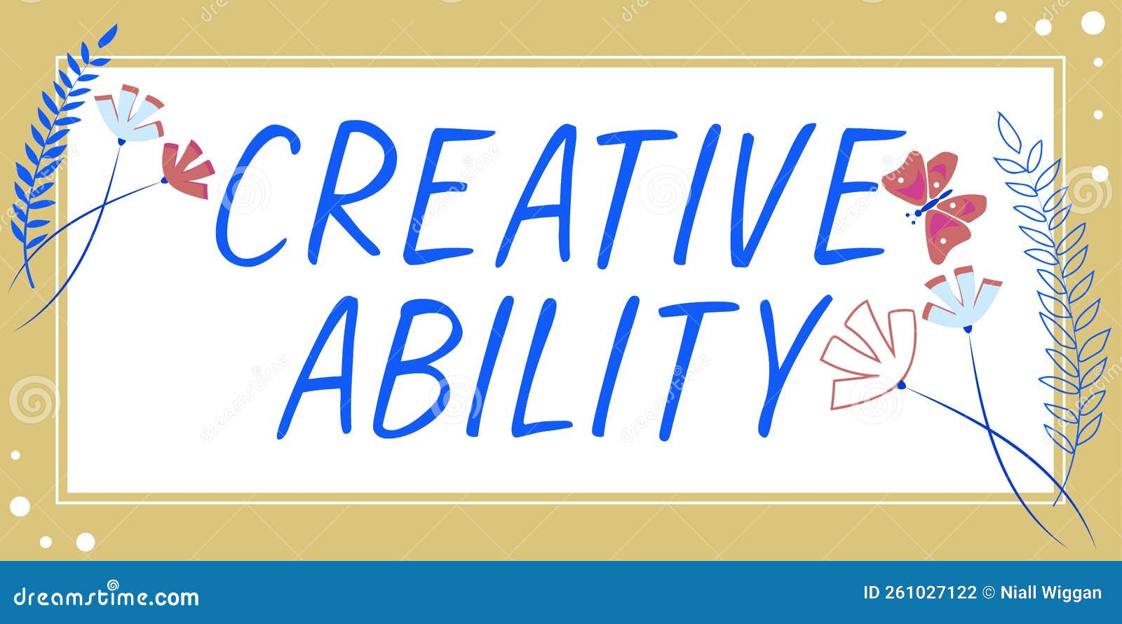 Writing Displaying Text Creative Ability. Business Approach Able To ...