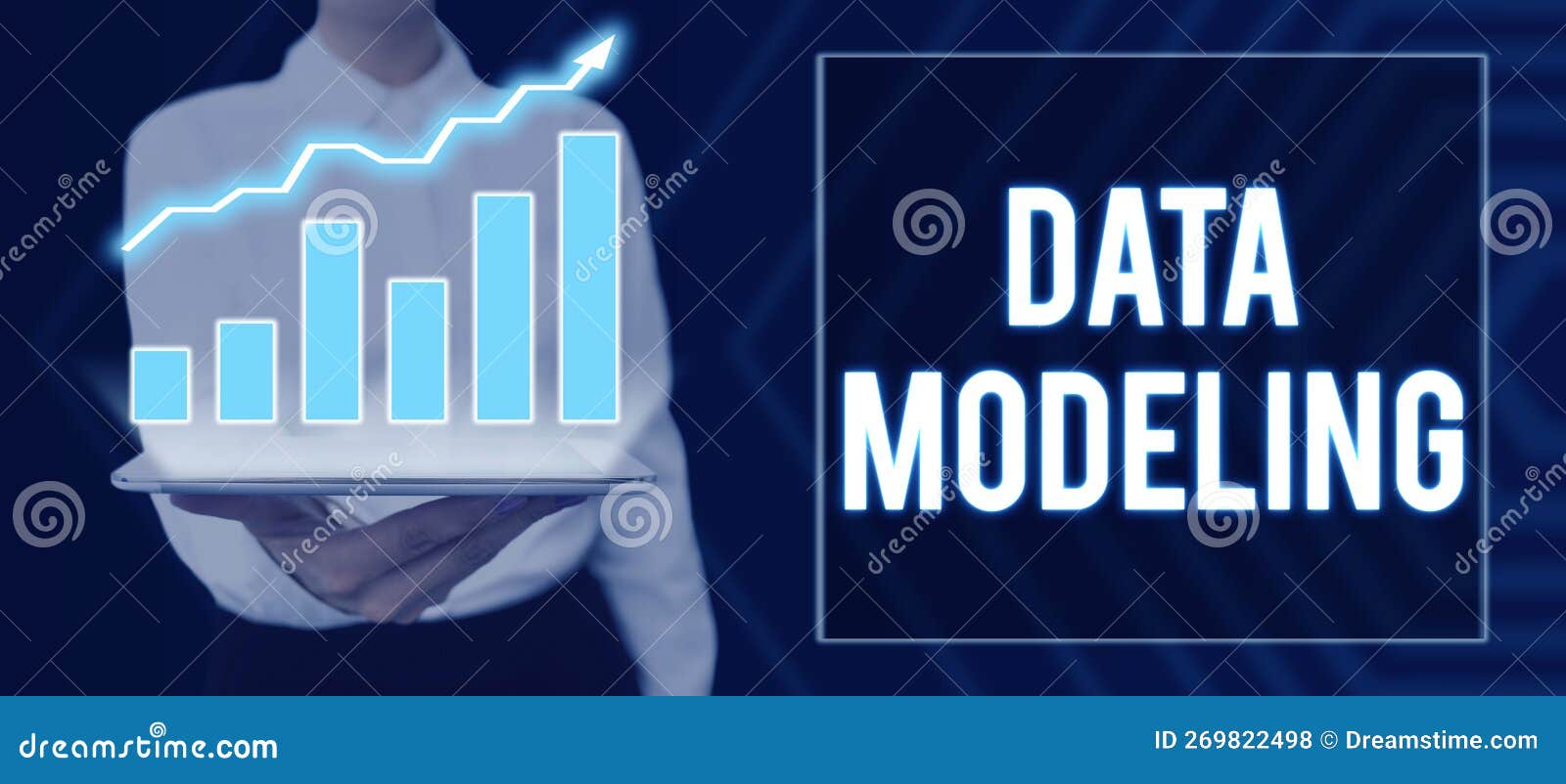Inspiration Showing Sign Data Modeling. Business Idea Process of ...