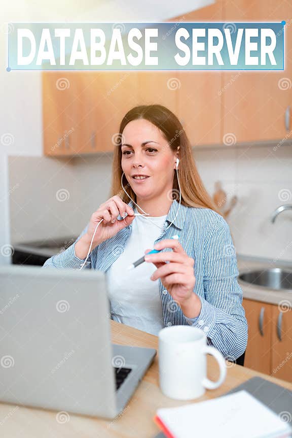 Inspiration Showing Sign Database Server. Business Approach Uses a ...