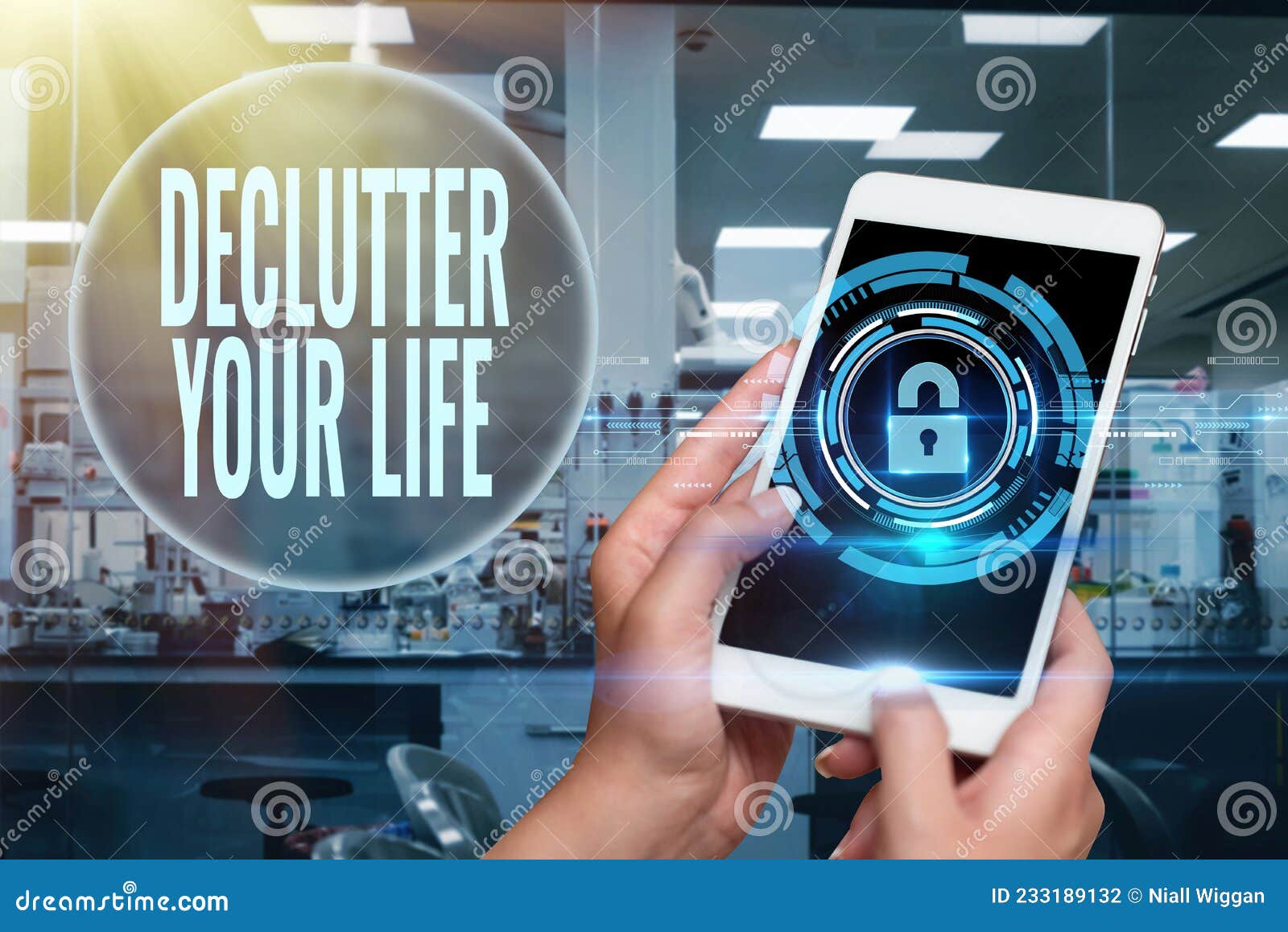 Inspiration Showing Sign Declutter Your Life. Concept Meaning To ...