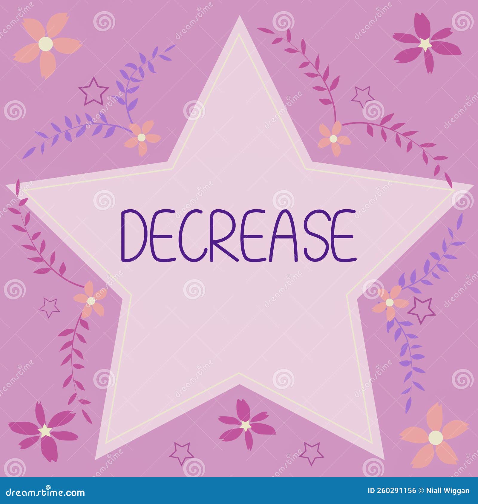 Conceptual Caption Decrease. Internet Concept Make or Become Smaller or Fewer in Size Amount ...