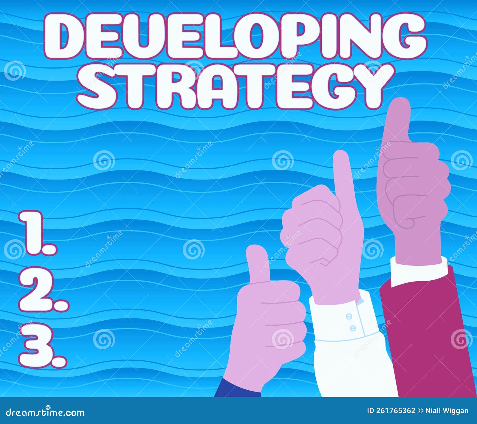 Inspiration Showing Sign Developing Strategy. Business Showcase ...