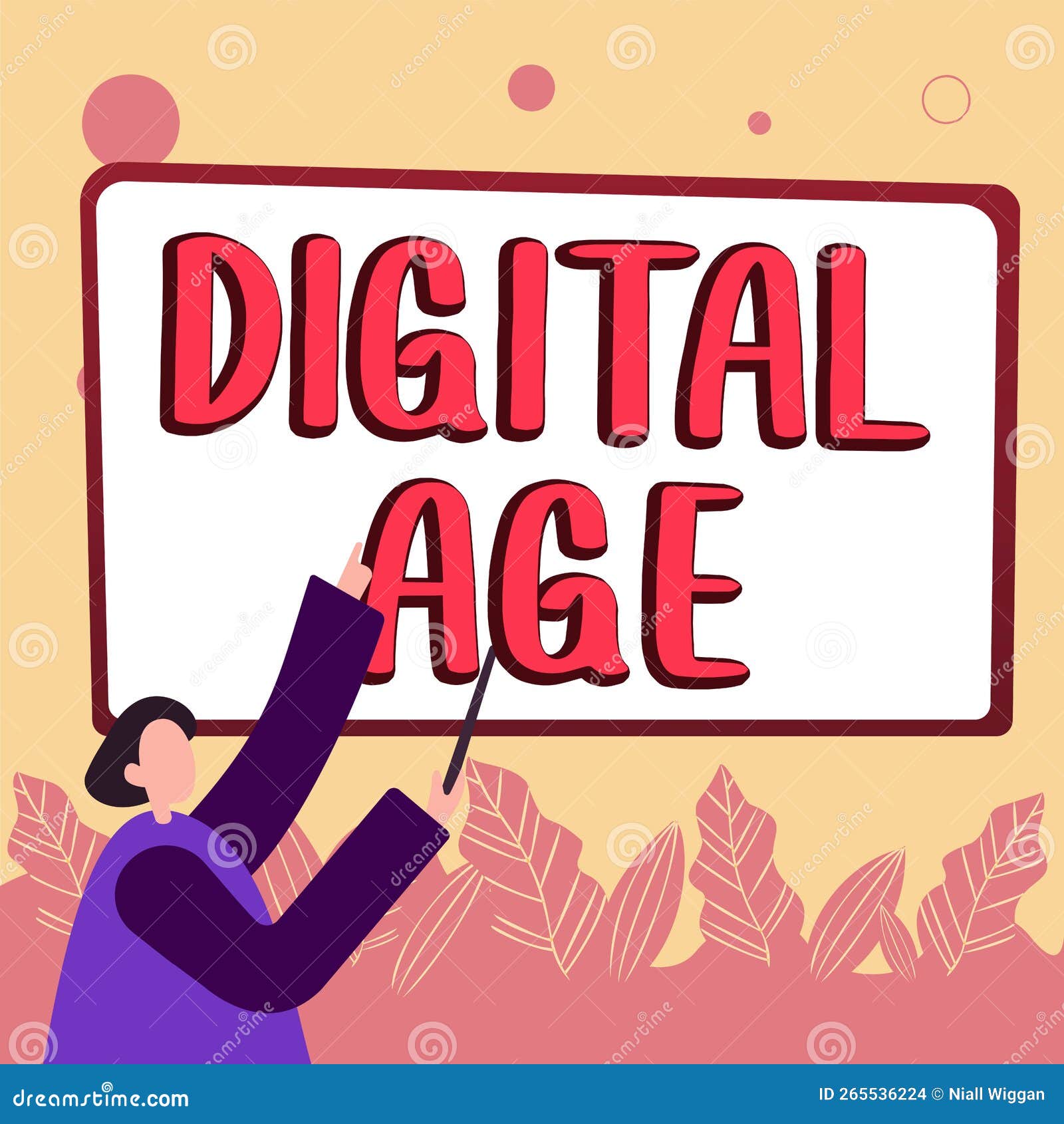 Inspiration Showing Sign Digital Age. Word Written on Introduction of ...
