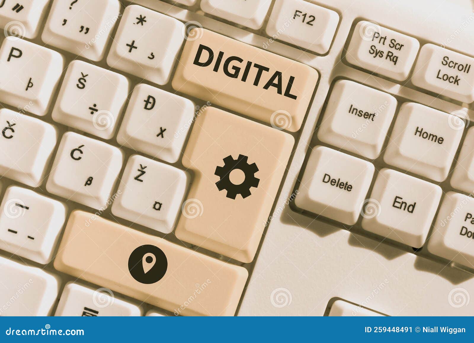 Inspiration Showing Sign Digital. Business Idea Electronic Technology ...