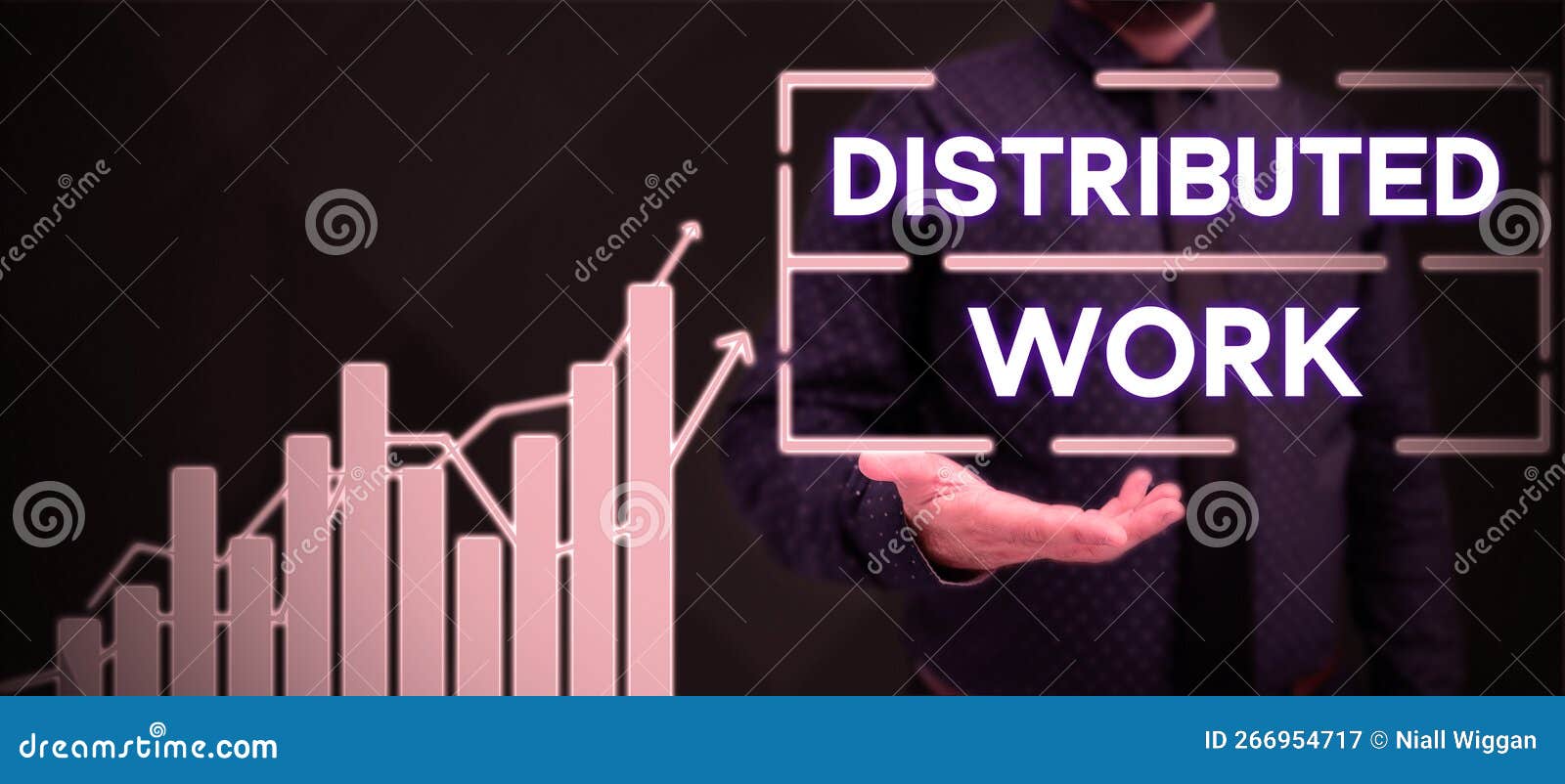 Inspiration Showing Sign Distributed Work. Business Showcase Practiced ...