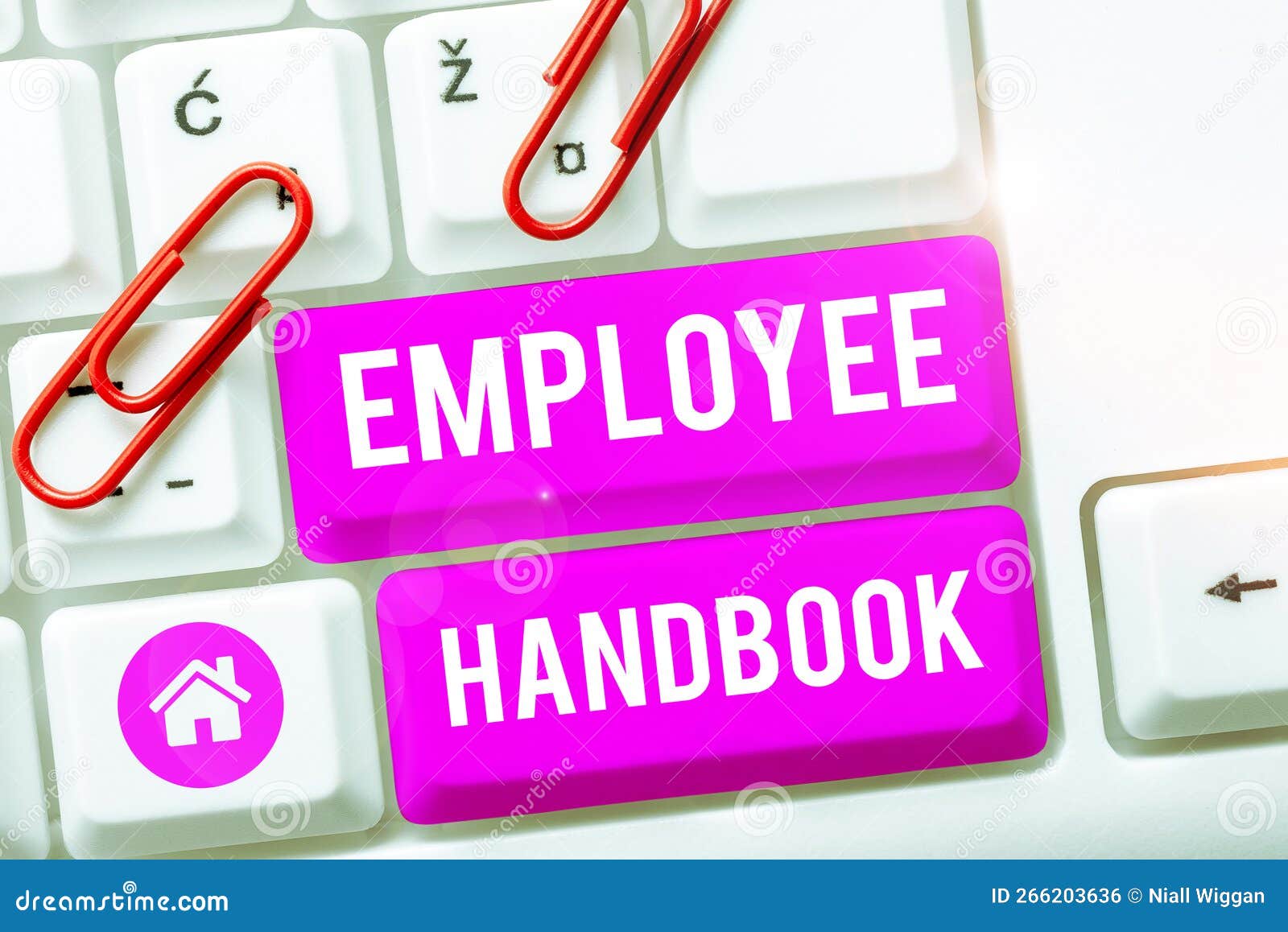 Text Sign Showing Employee Handbook. Business Idea Document that ... Text Sign Showing Employee Handbook. Business Idea Document that ...