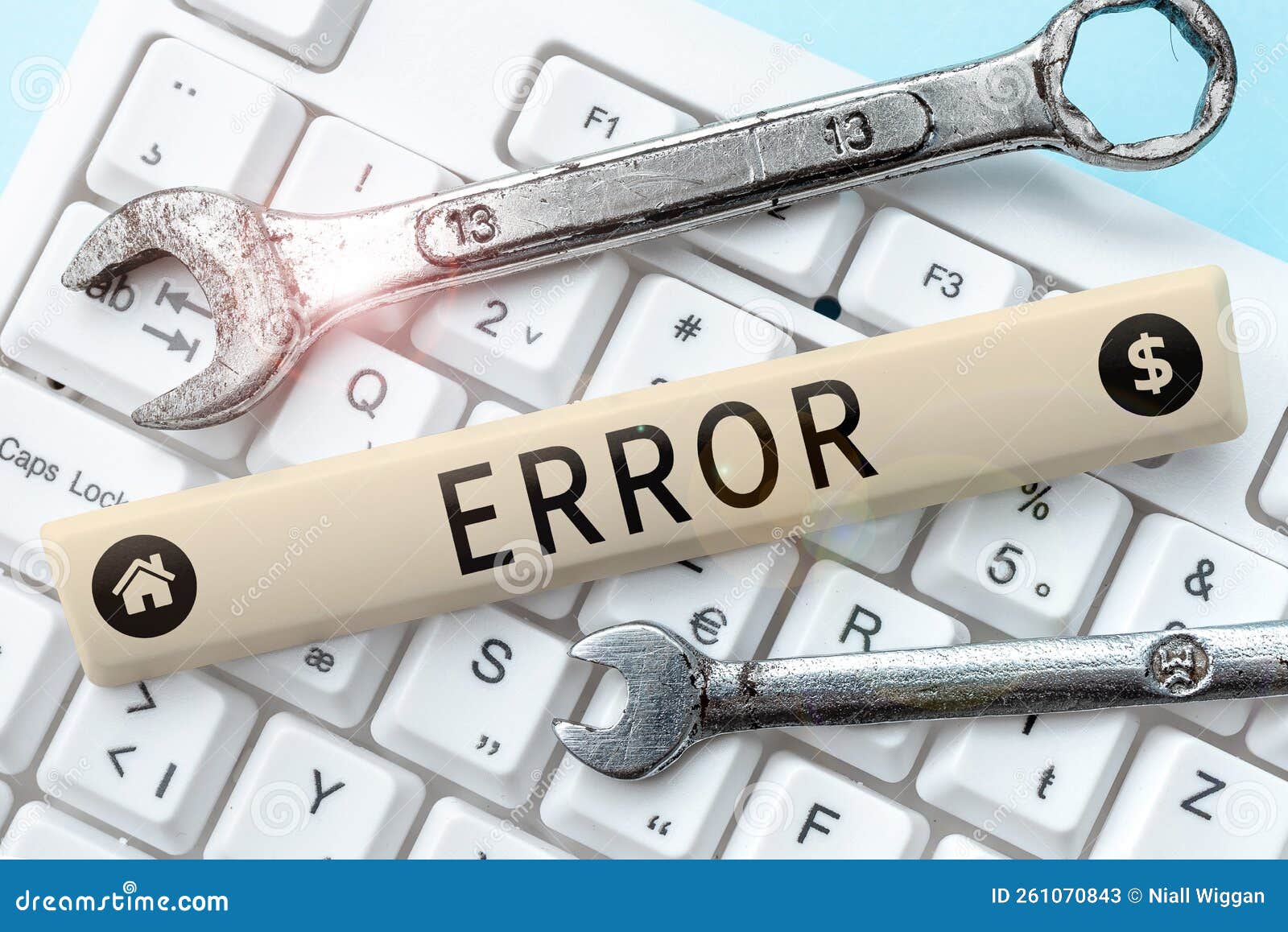 Text Sign Showing Error. Internet Concept Failure or in Deviation from ...