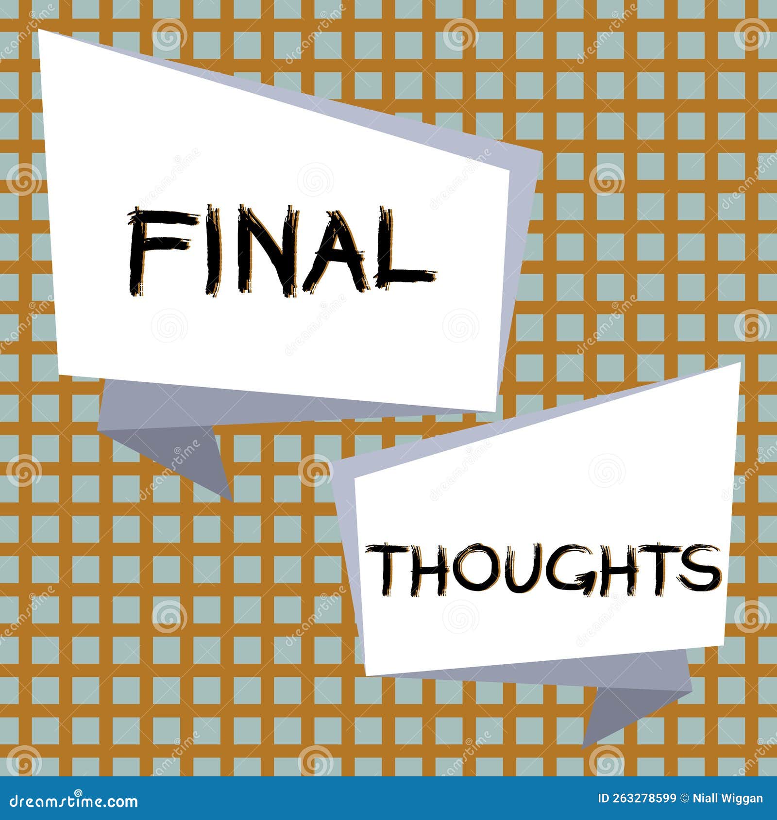 Inspiration Showing Sign Final Thoughts. Concept Meaning Conclusion ...