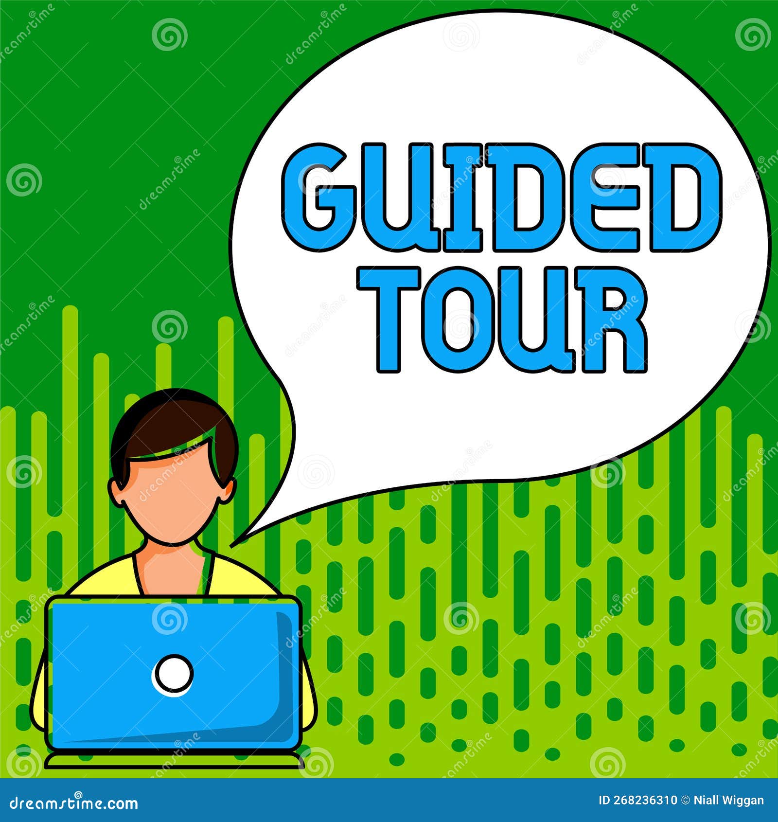 Inspiration Showing Sign Guided Tour. Business Showcase Advice or ...