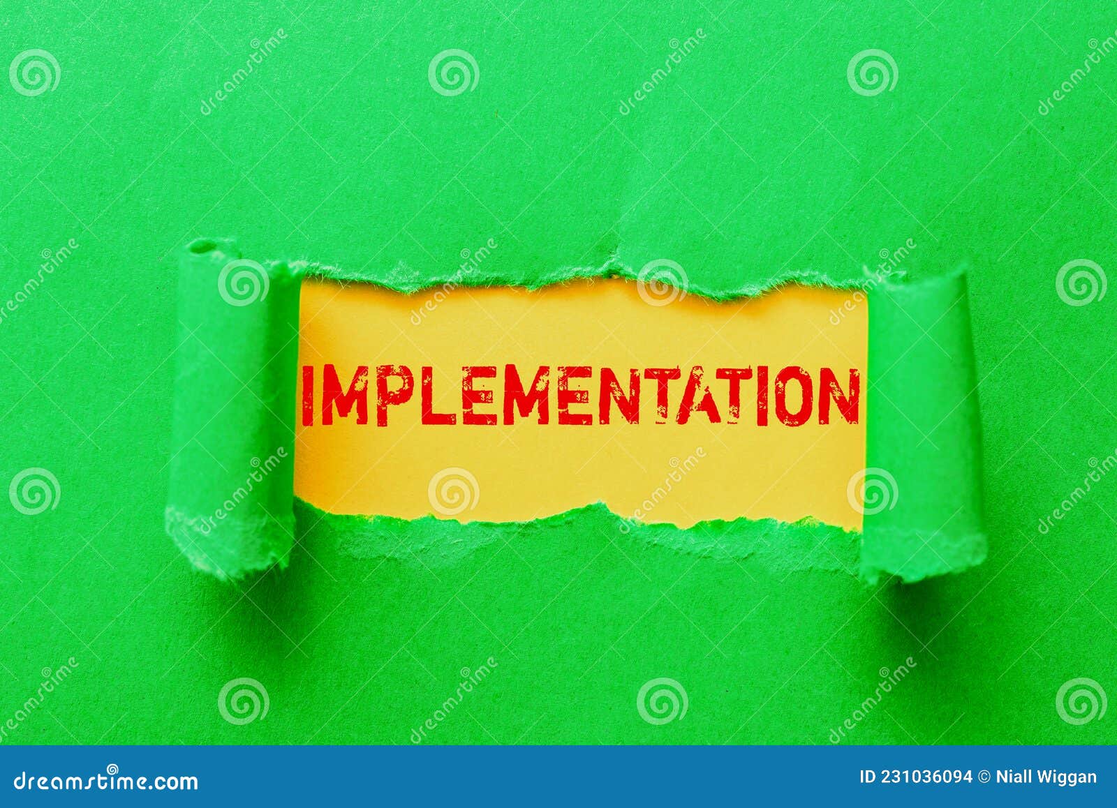 Inspiration Showing Sign Implementation. Business Overview the Process ...
