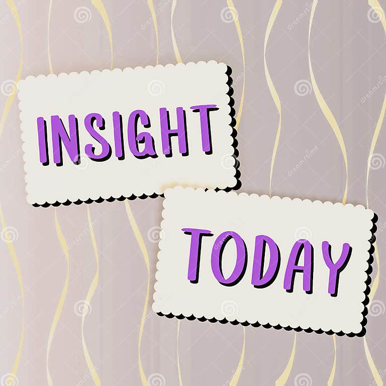 Inspiration Showing Sign Insight Internet Concept Capacity To Gain An Accurate Deep Intuitive
