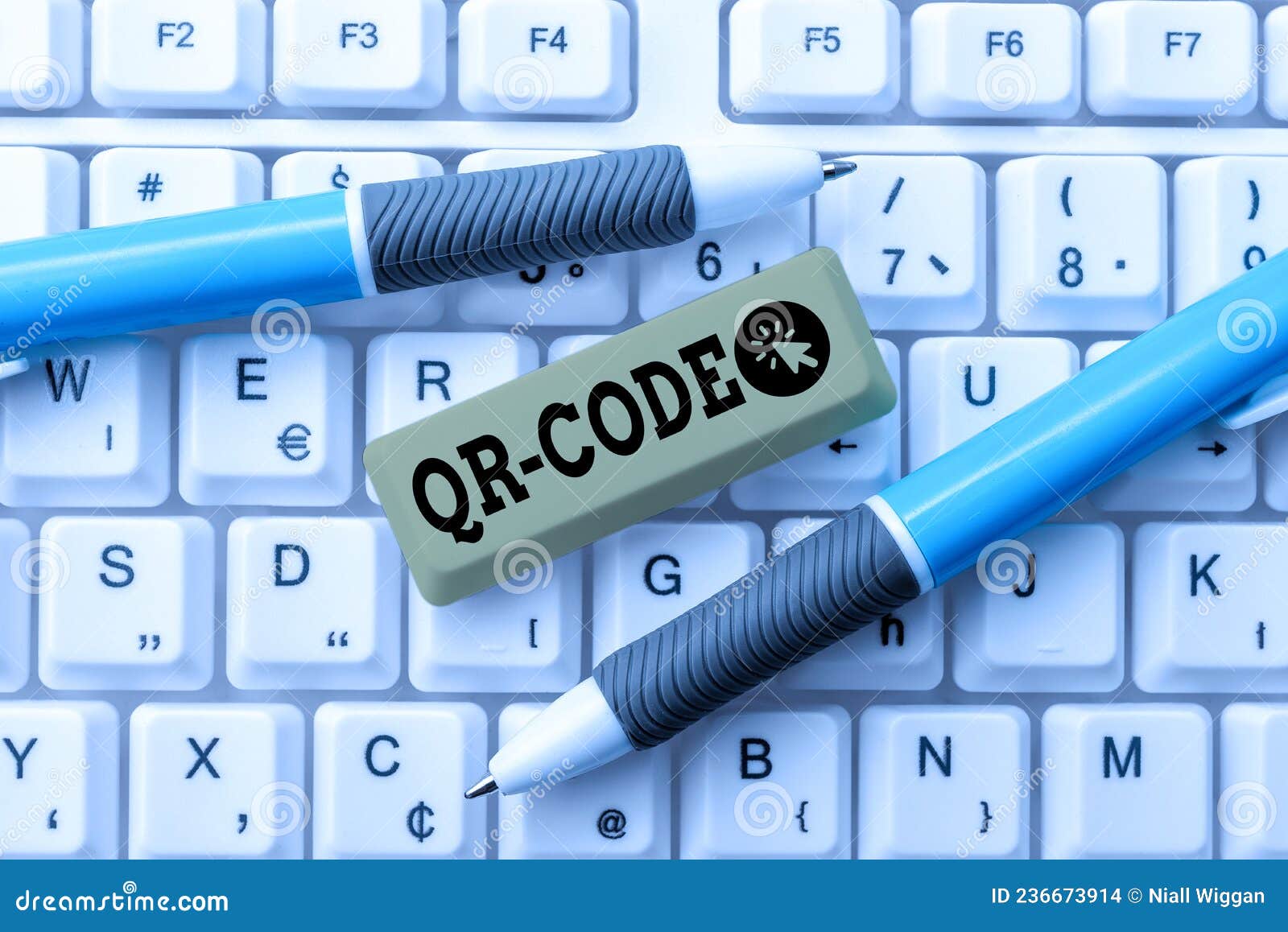 Inspiration Showing Sign Qr Code. Internet Concept the Trademark for a ...
