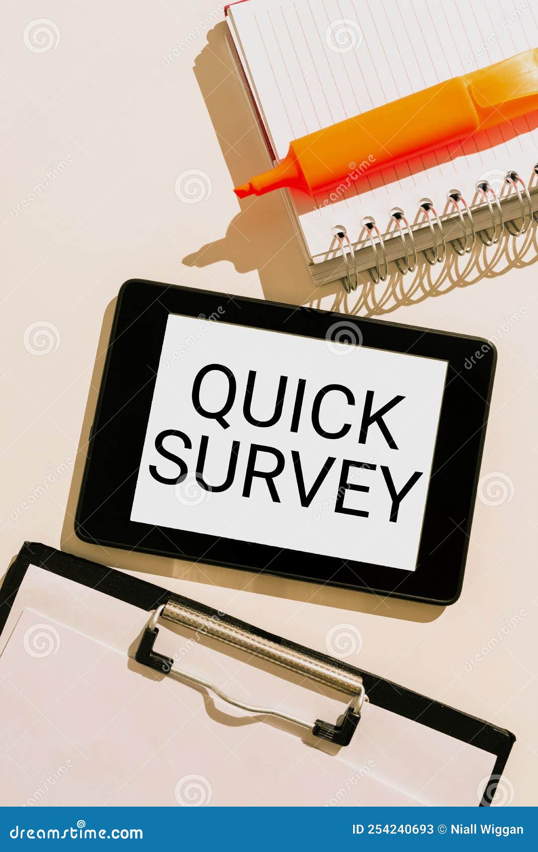 Sign Displaying Quick Survey. Word for Conduct Fast Check on Condition ... Sign Displaying Quick Survey. Word for Conduct Fast Check on Condition ...