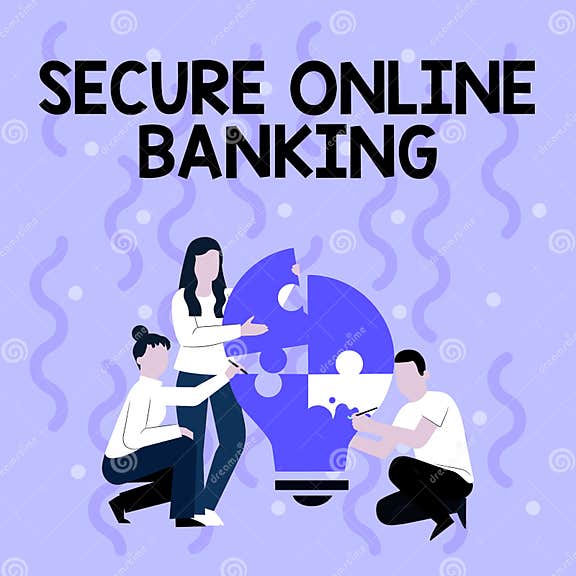 Inspiration Showing Sign Secure Online Banking. Business Showcase Safe ... Inspiration Showing Sign Secure Online Banking. Business Showcase Safe ...