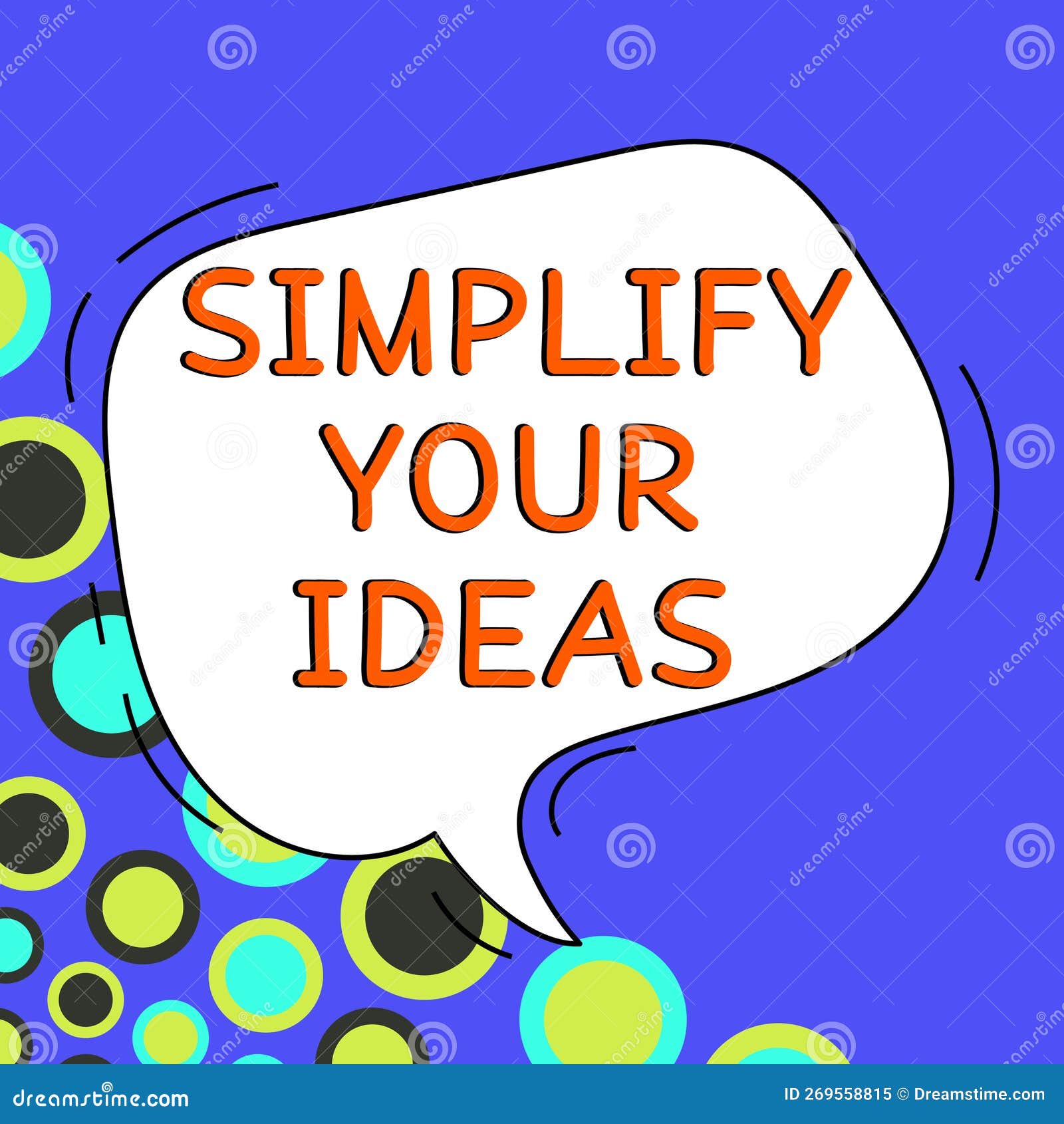 Text Sign Showing Simplify Your Ideas. Conceptual Photo Make Simple or ...