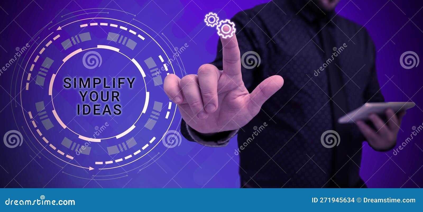 Inspiration Showing Sign Simplify Your Ideas. Conceptual Photo Make ...