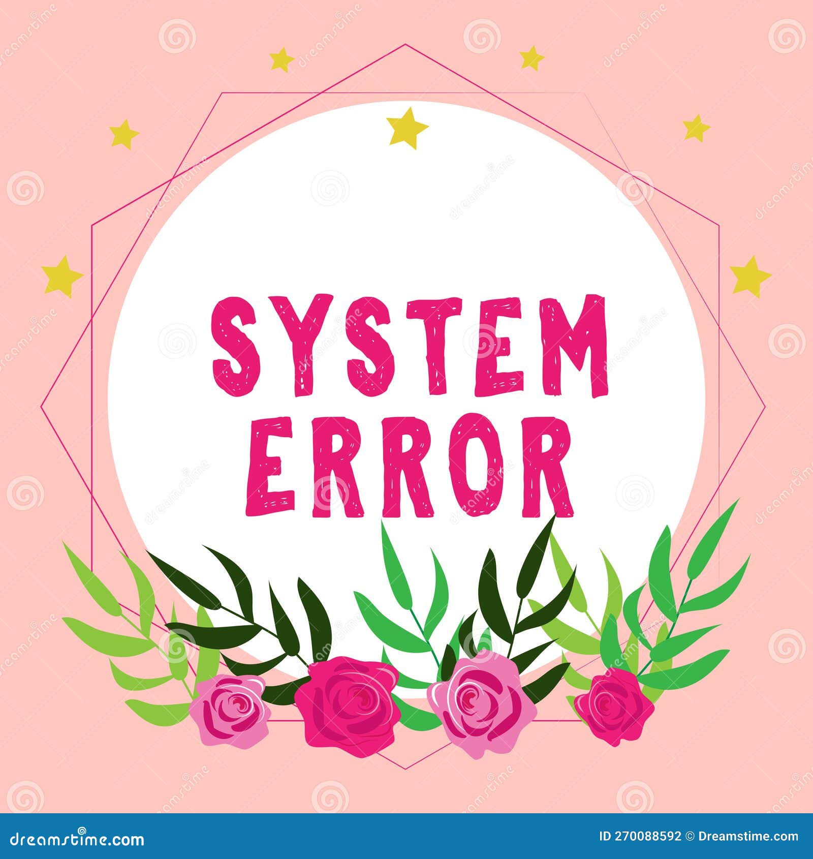 Inspiration Showing Sign System Error. Word for Technological Failure ...