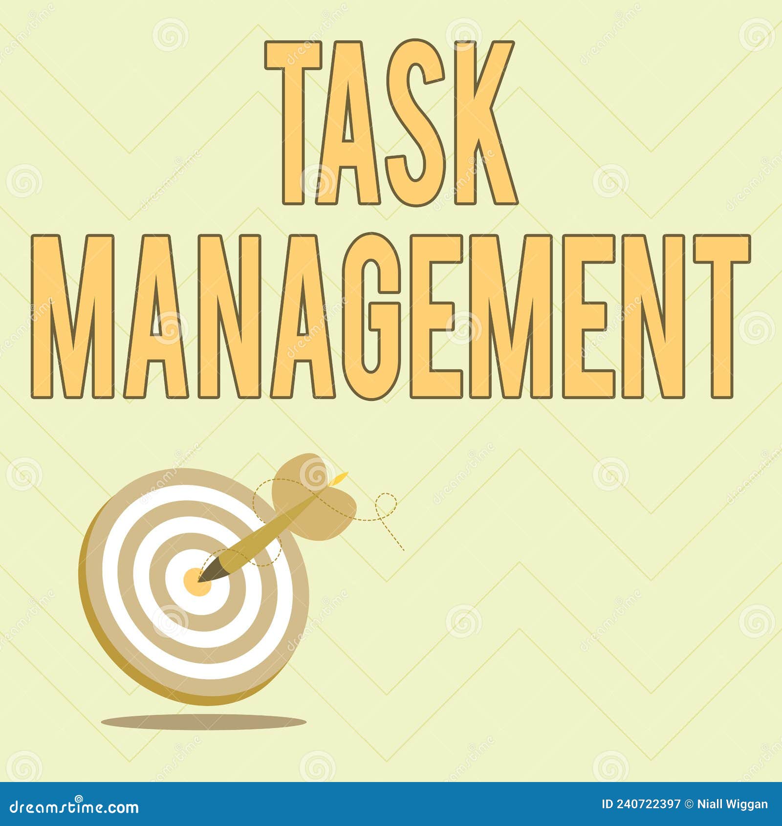 Inspiration Showing Sign Task Management. Word Written on the Process ...