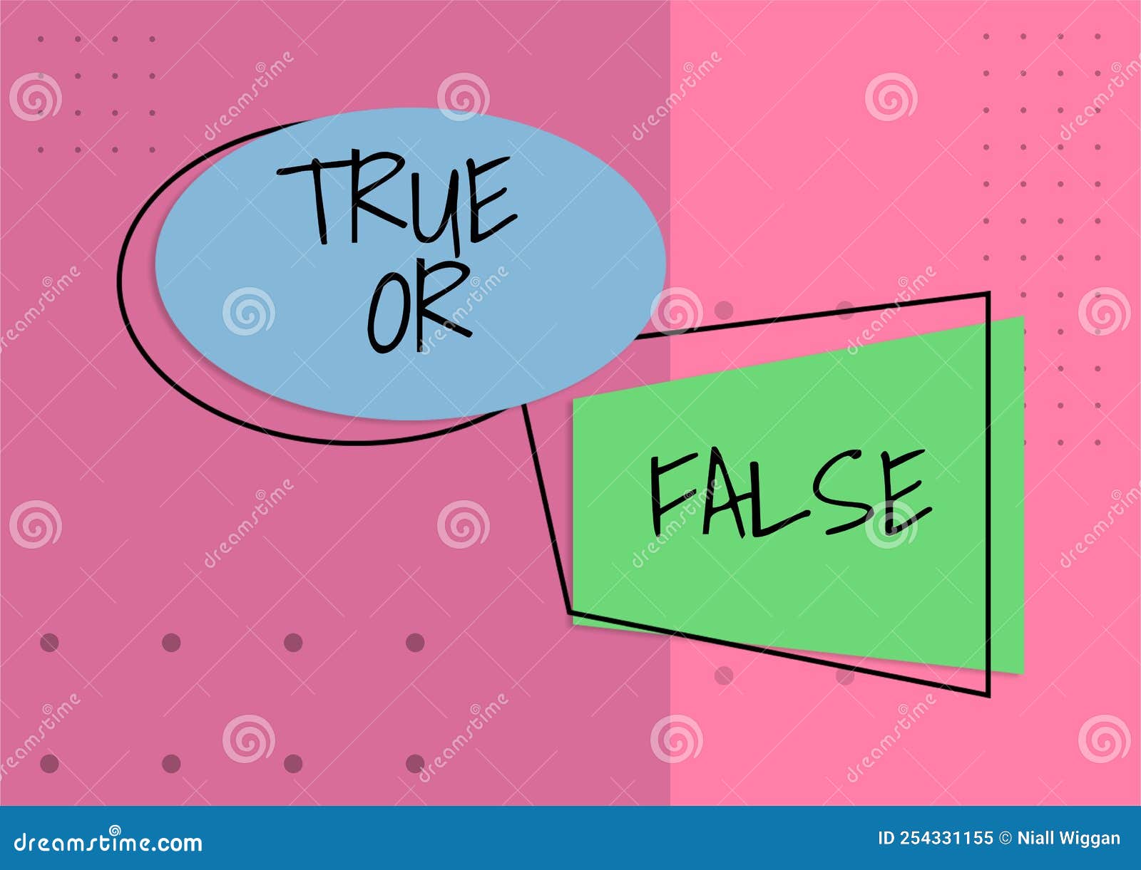 Text Caption Presenting True or False. Business Concept Decide between ...